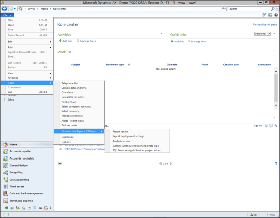 Deploy the Standard Cubes for Instant Business Intelligence | Dynamics ...