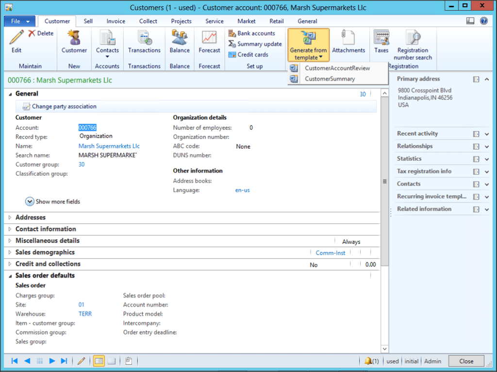 Use Word Templates to Generate Standard Customer Correspondence ...