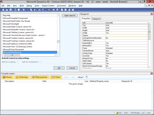 Add SharePoint Documents Libraries As Menu Links | Dynamics AX Tip Of The Day